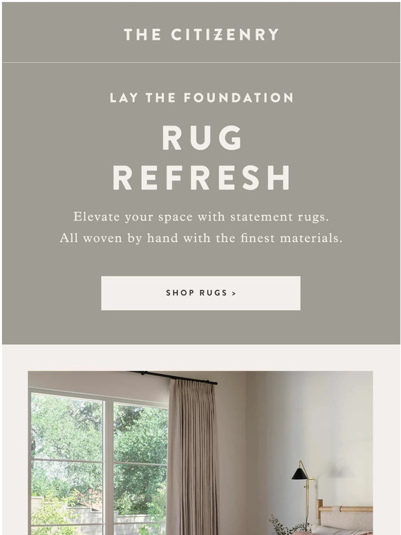 The Citizenry: Rug Refresh | Milled