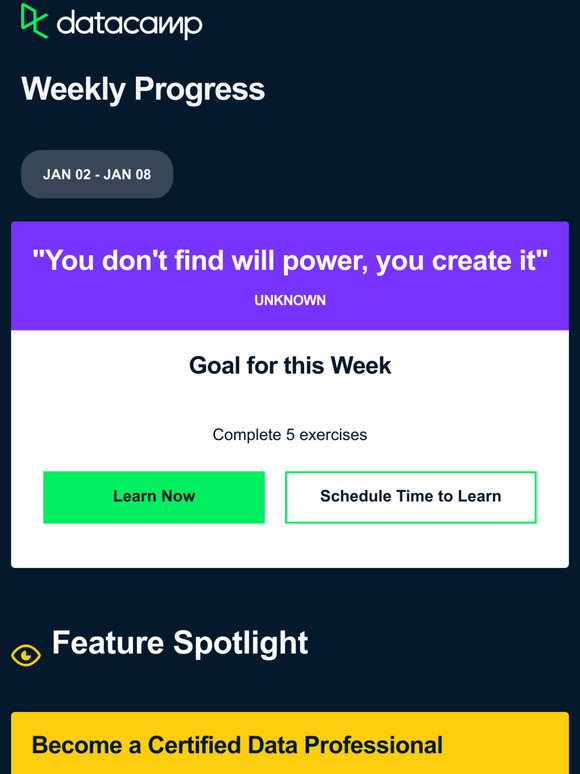 DataCamp: New Course: Communicating Data Insights | Milled