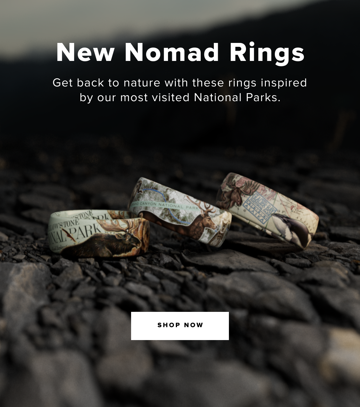Groove Life: New National Park-inspired Nomad rings! | Milled