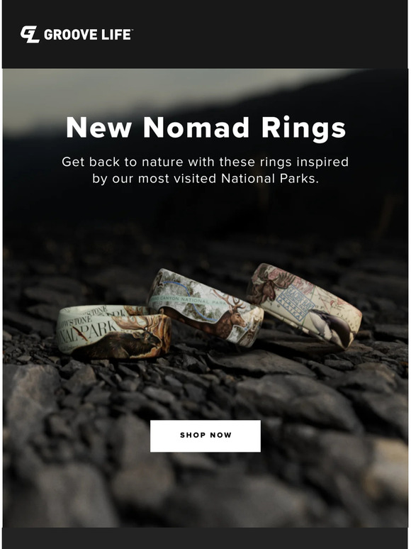 Groove Life: New National Park-inspired Nomad rings! | Milled