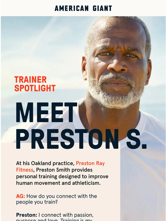 American Giant: Meet Preston S., founder of Oakland’s Preston Ray ...
