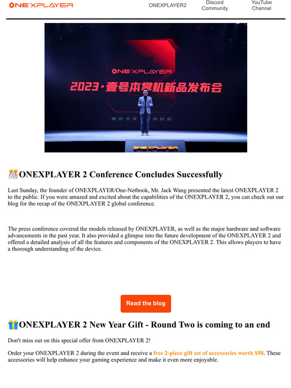 Onexplayer: ONEXPLAYER 2 Conference Concludes Successfully | Milled