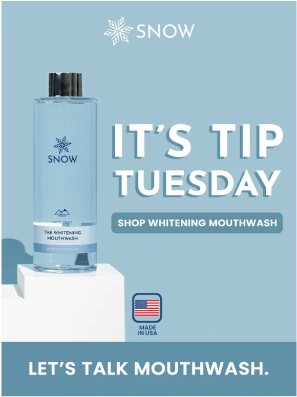 SNOW Cosmetics: Let's talk saliva. | Milled