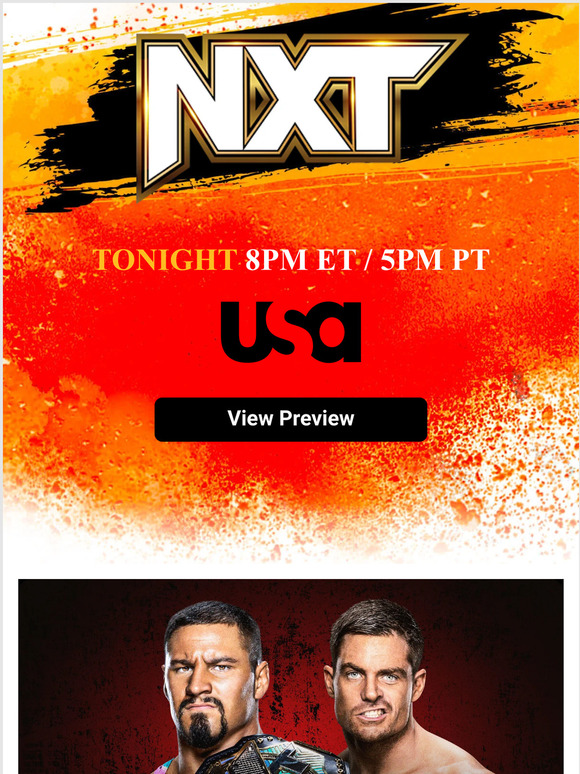 WWE Shop: New Year's Evil: Bron Breakker defends the NXT Championship against Grayson Waller ...