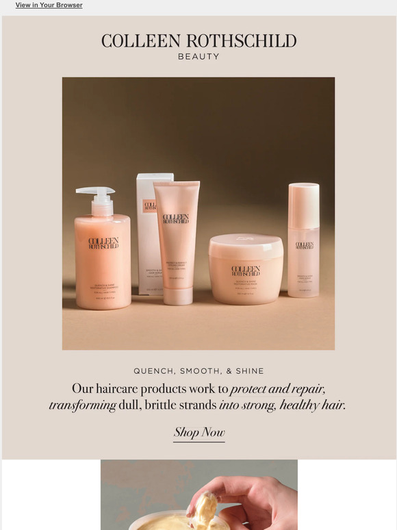 Colleen Rothschild Beauty: Time to UPGRADE your HAIR CARE! | Milled