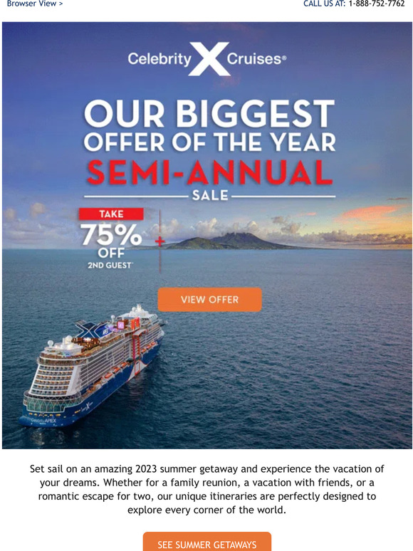 Celebrity Cruises: —, check out these top summer vacation destinations ...