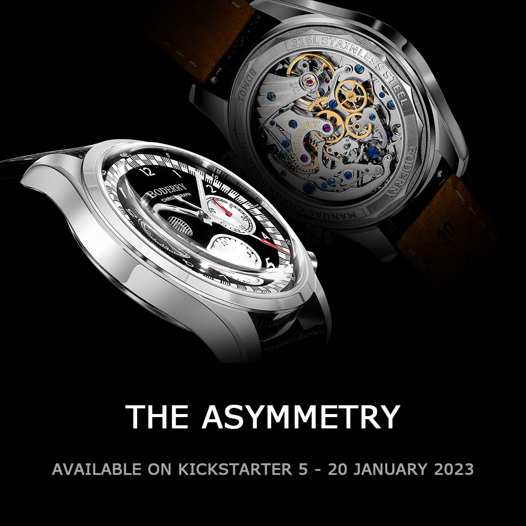 Boderry Watches: New hues for the ASYMMETRY watch collection now ...