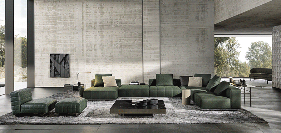 Minotti: TEXTILE AND LEATHER COLLECTION: A PROJECT WITH STYLE | Milled