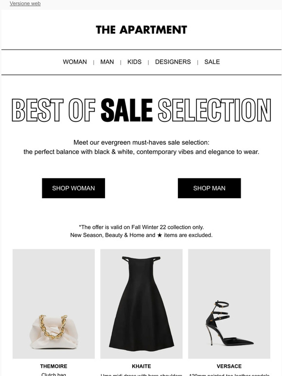 The Apartment: Favourites from our SALE: meet our evergreen must-haves ...