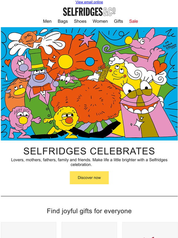 Selfridges: Introducing: Selfridges Celebrates | Milled
