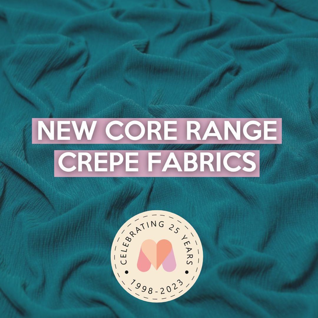 Minerva: Get sewing with our new range of crepe fabrics! | Milled