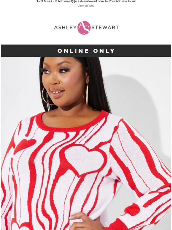 Ashley Stewart: why so mysterious? revel your MYSTERY DEAL now! | Milled Ashley Stewart: why so mysterious? revel your MYSTERY DEAL now! | Milled