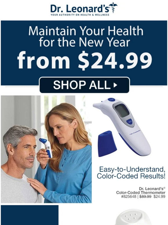 Dr. Leonard's: Maintain Your Health for the New Year from $24.99 | Milled