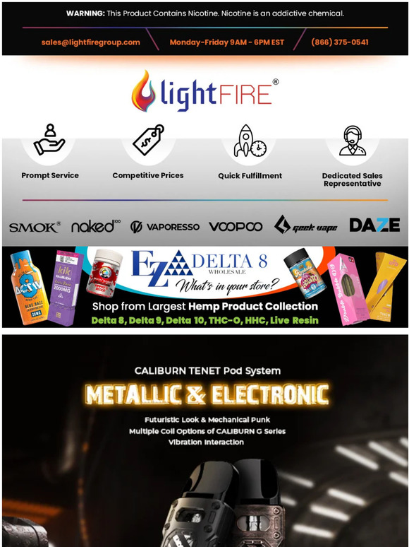 Kanger: New Arrivals! Uwell Caliburn Tenet Pod Kit & Lost Vape Ursa ...