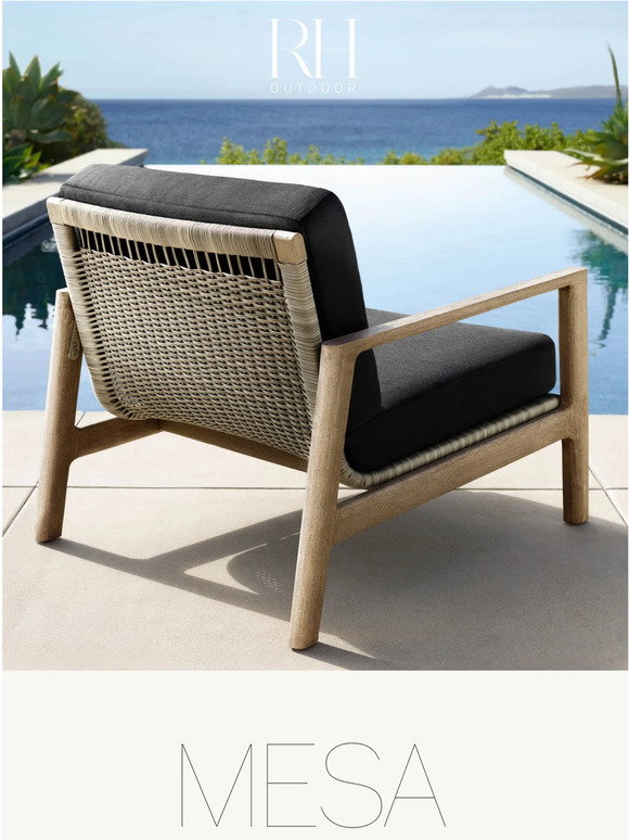 Restoration Hardware: Contemporary Outdoor Collections in Premium Teak ...