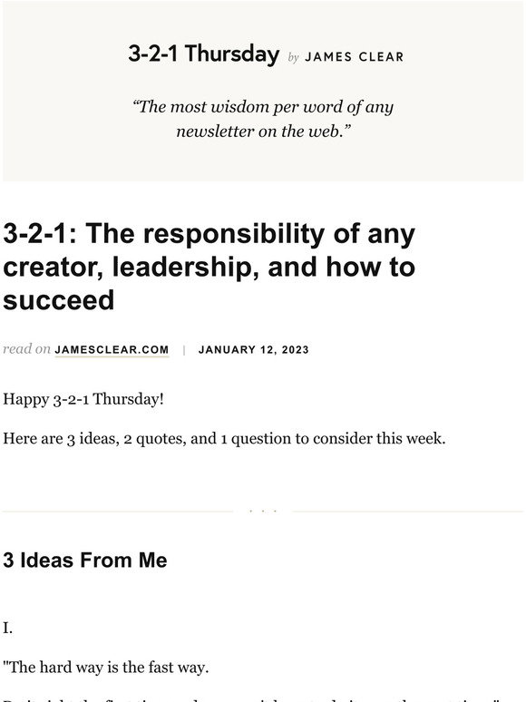 Passive Panda Products: 3-2-1: The responsibility of any creator ...