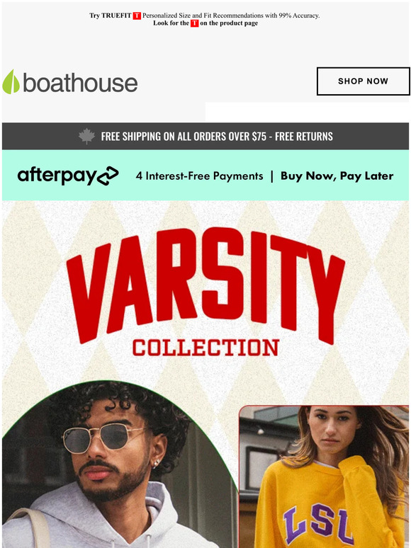 Boathouse: Varsity Collection 😎 Must Have Styles for Winter | Milled