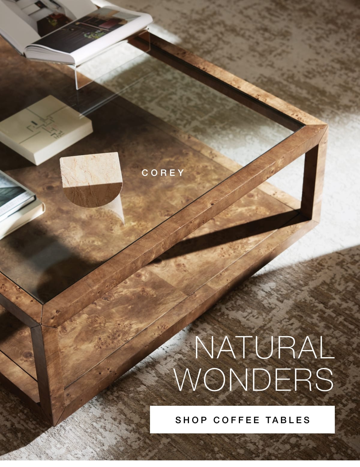 Arhaus: These Coffee Tables Are Natural Wonders | Milled
