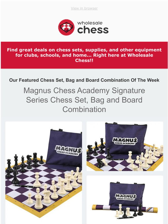 Wholesale Chess: Our Featured Chess Set Combination Of The Week ...