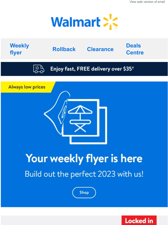 Walmart: Your weekly flyer is here 🙂 | Milled