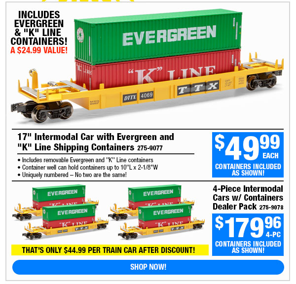 Menards: NEW! Yellow Intermodal Cars! | Milled
