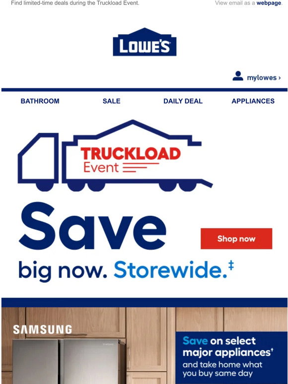 Lowe's: Up to 50% OFF: Storewide savings! | Milled