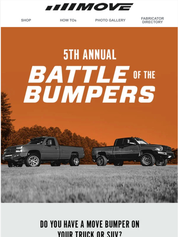 MOVE Bumpers: Do You Have the Best MOVE Rig? | Milled