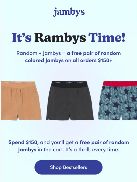 Jambys: Random + Jambys = Rambys | Milled