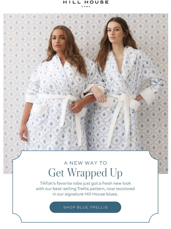 Hill House Home: TikTok’s Favorite Robe, Now in a New Print | Milled