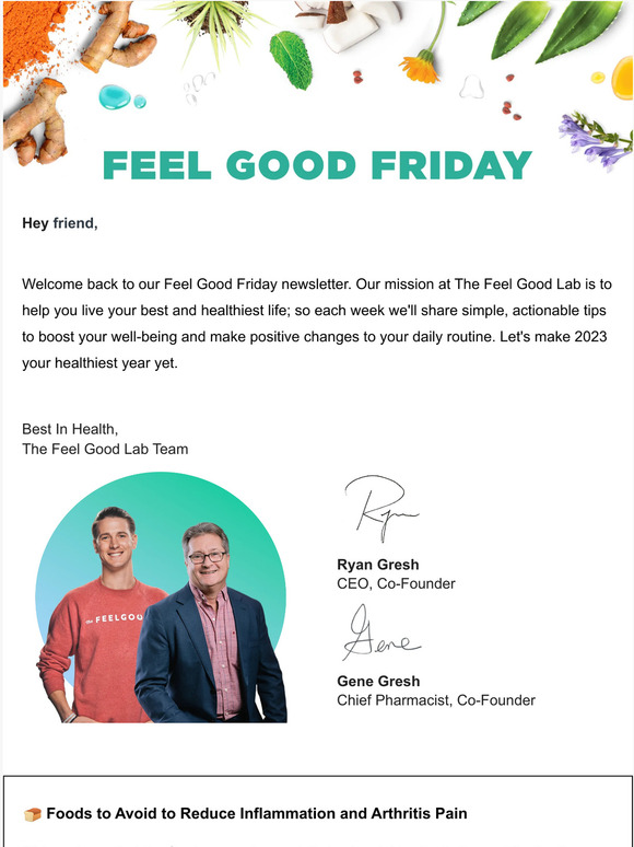 The Feel Good Lab: Feel Good Friday 1/13/2023 | Milled