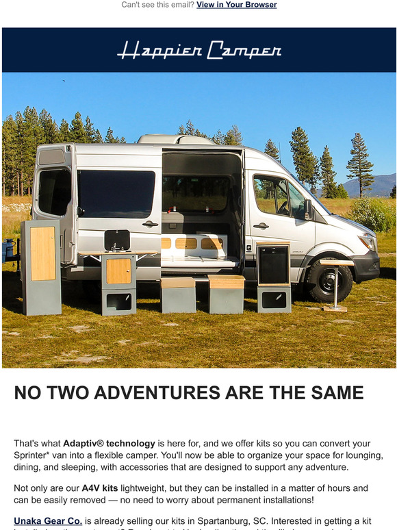Happier Camper: Sprinter Kits: Now Available 🚨 | Milled
