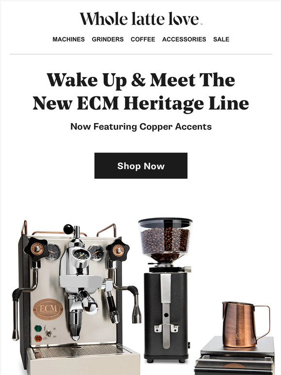 Whole Latte Love: The All-New ECM Heritage Line Is Here 🎉 | Milled