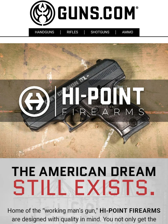 Guns.com: Hi-Point - Handcrafted Firearms From The Midwest | Milled