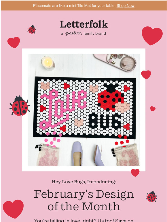 Letterfolk: Our February Design of the Month is here! | Milled