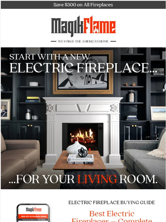 Magikflame: What's The Best Option For A New Electric Fireplace? - $300 ...