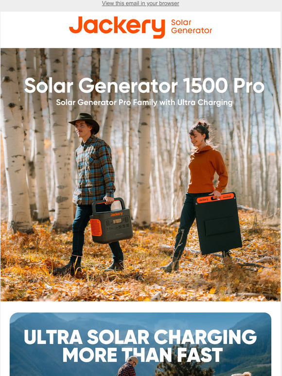 Jackery: Introducing Jackery's NEW solar generator 1500 Pro | Milled