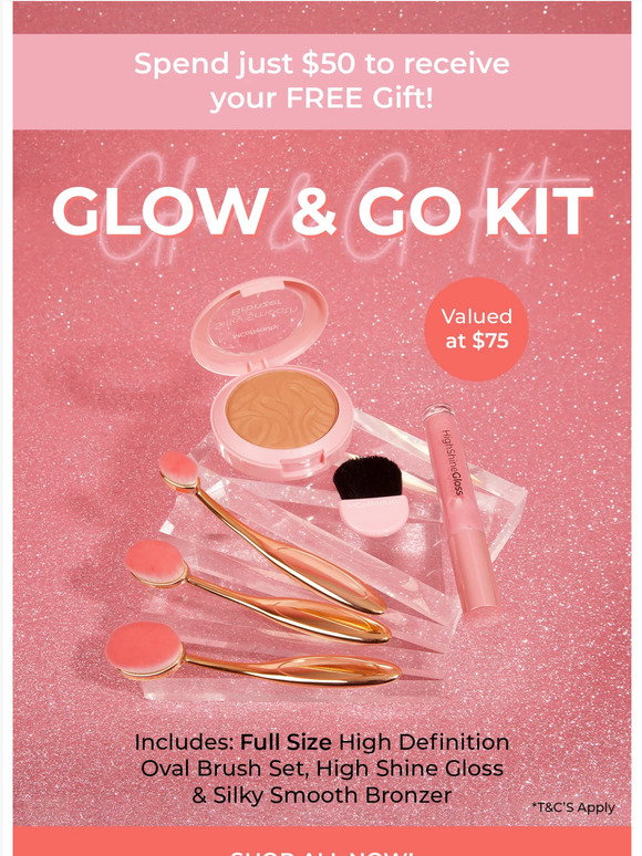 MCoBeauty: Get your FREE Glow & Go Kit! | Milled