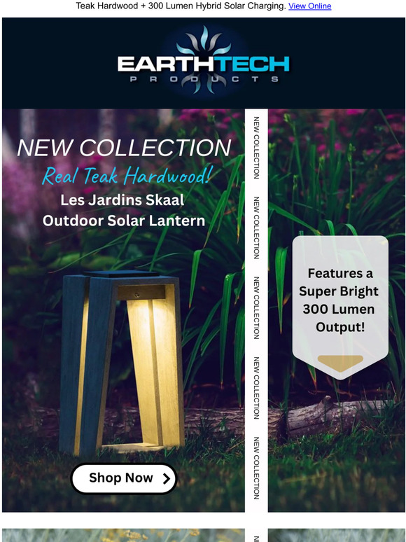 Earthtech Products: New 2023 Solar Lighting Collection - Latest Super ...