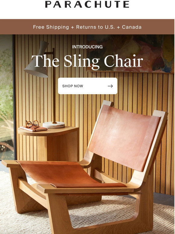 Parachute: The Sling Chair Has Arrived | Milled