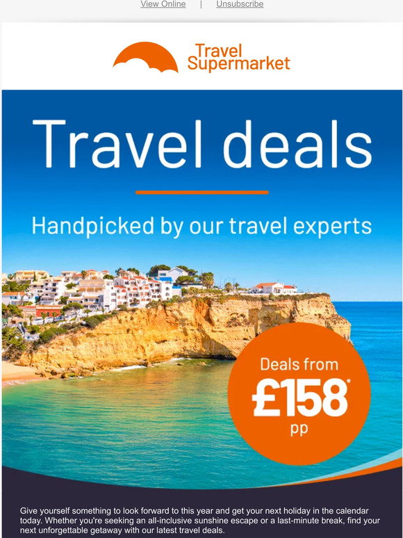 TravelSupermarket: Take off from £158pp* in 2023 ️ | Milled