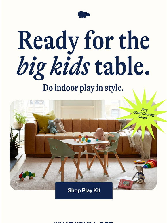 Lalo: Coloring the table? Now they can. 🖍️ | Milled