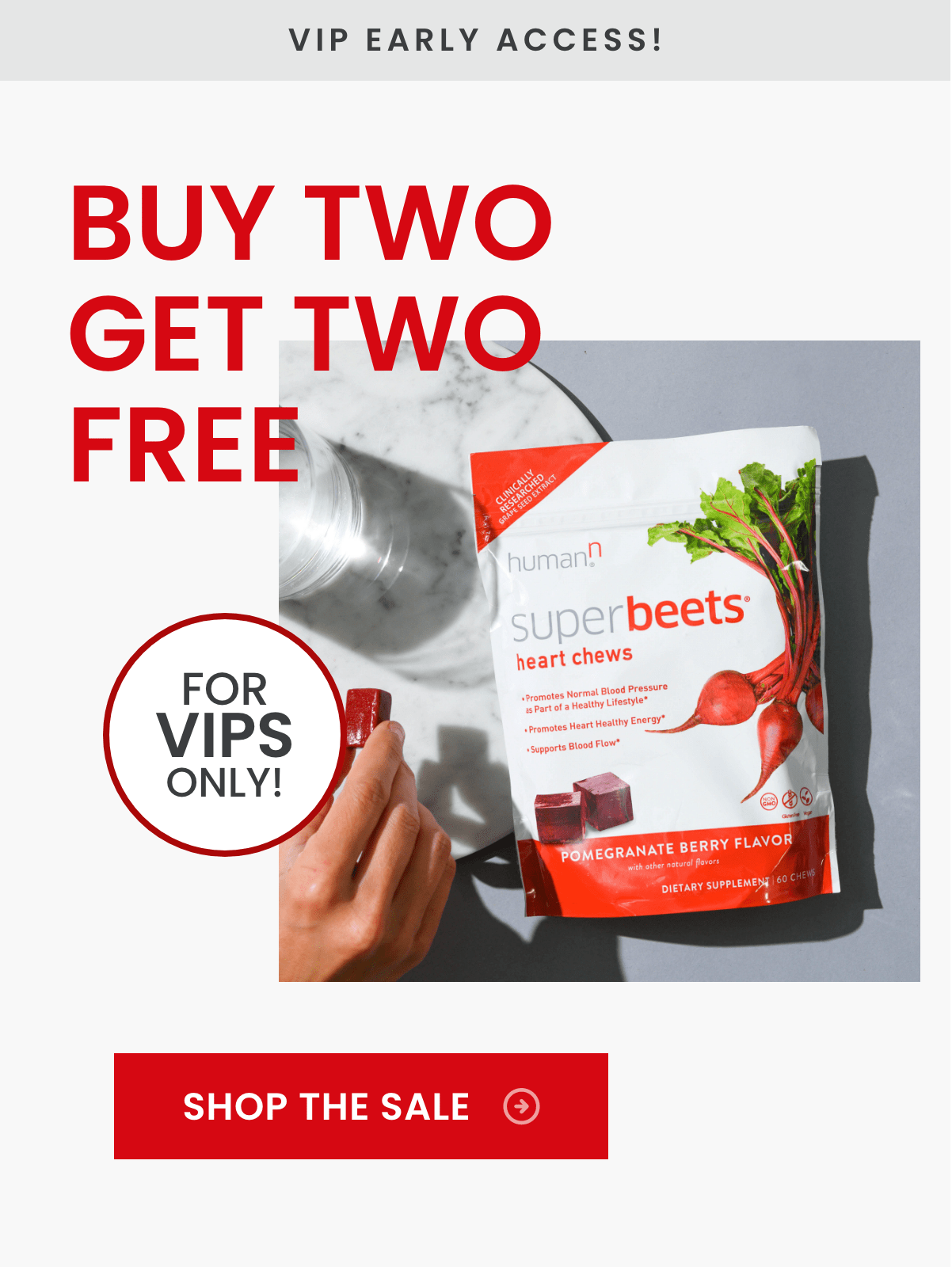 HumanN: Only for you! VIP Early Access – Buy 2 Get 2 *FREE* | Milled