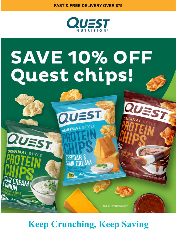 Quest Nutrition: Get Crunching with 10% off Chips | Milled