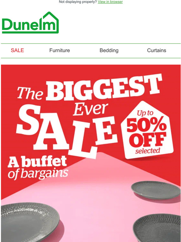 dunelm.com: Kitchen kit up to 50% off! | Milled