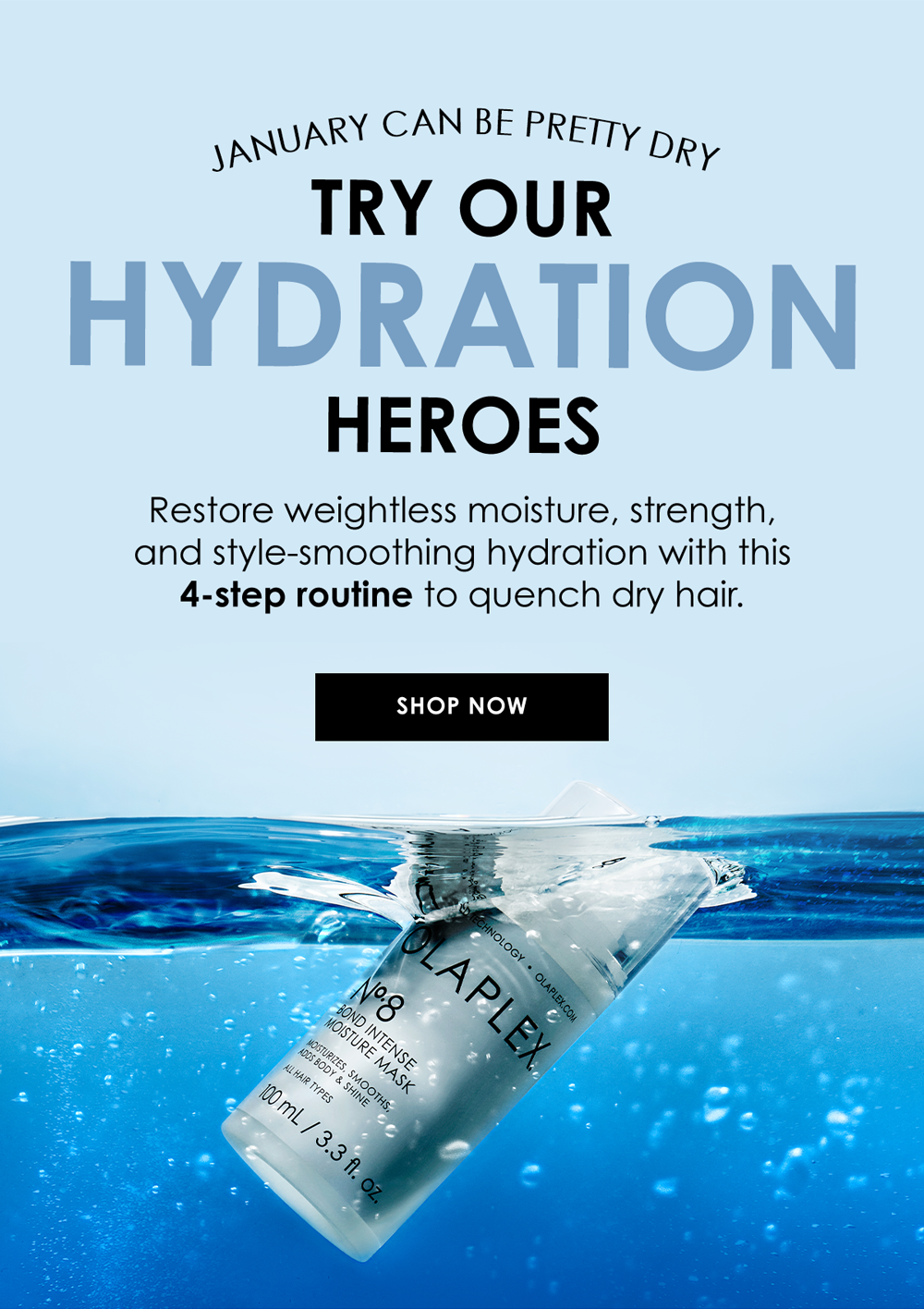 Olaplex: Our 4️⃣-Step Hydration Routine 💧 | Milled