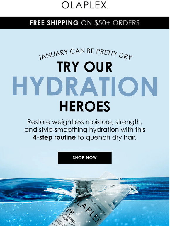 Olaplex: Our 4️⃣-Step Hydration Routine 💧 | Milled