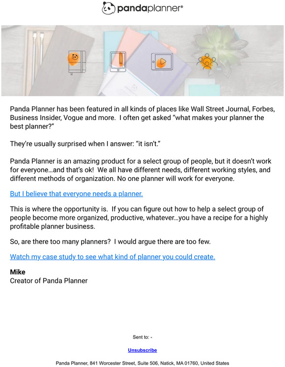 Panda Planner: are there too many planners? Good question… | Milled