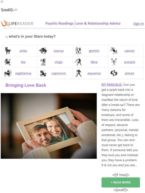 lifereader: ☆ Bringing Love Back ☆ | Milled