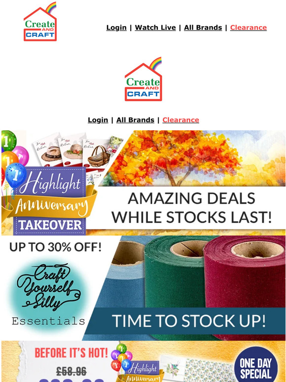 Create and Craft: Have you joined in on the Highlight Crafts takeover ...