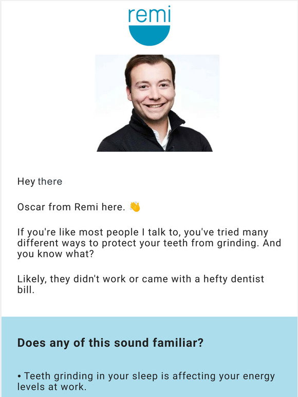 Remi: Protect your teeth for just 55 cents a day | Milled